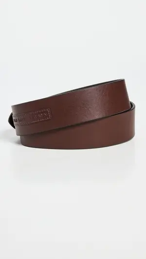 Polo Ralph Lauren Italian Saddle Leather Belt - Brown