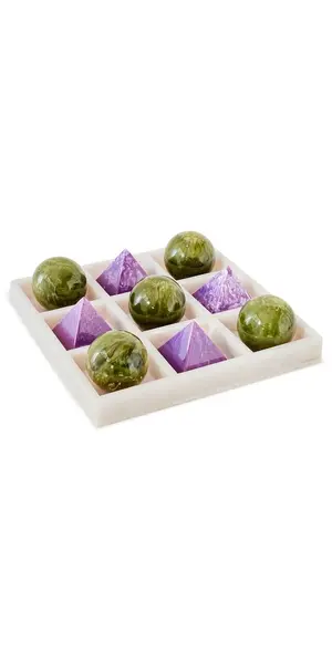 Jonathan Adler Mustique Tic Tac Toe Set