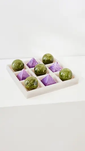Jonathan Adler Mustique Tic Tac Toe Set