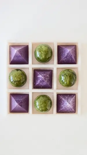 Jonathan Adler Mustique Tic Tac Toe Set