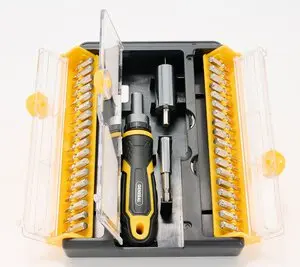 GENERAL TOOLS 40-in-1 Ratcheting Tool Set With Universal Bit