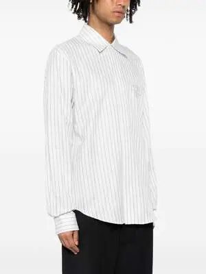 Amiri Logo-embroidered Striped Shirt