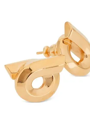 FERRAGAMO Gancini Stud Earrings