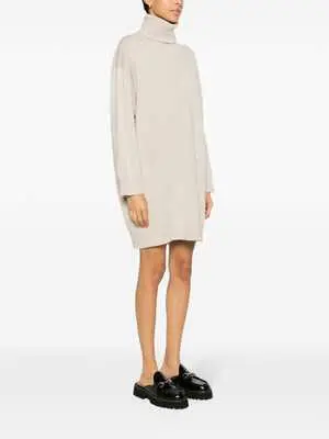 Kiton Roll-neck Cashmere Dress