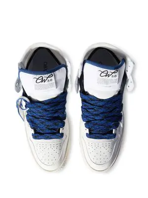 Off-White 3.0 Off Court Leather Sneakers - White