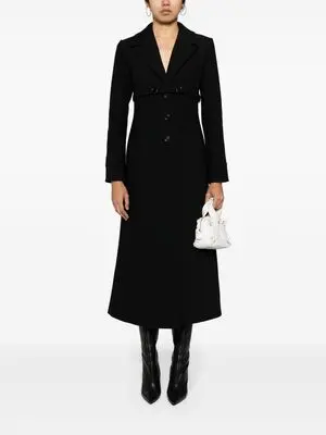 COURREGES Single-breasted A-line Coat