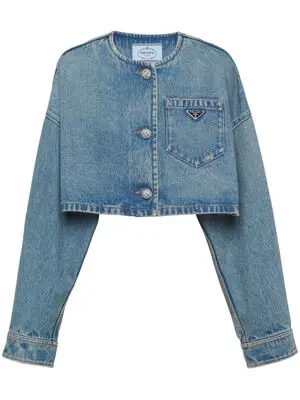 Prada Denim Blouson Jacket