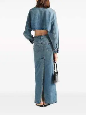 Prada Denim Blouson Jacket