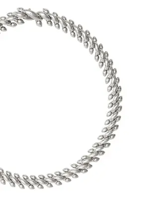 Burberry Spear Chain Necklace - Silver