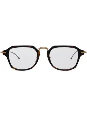 Thom Browne Tortoiseshell Glasses - Brown