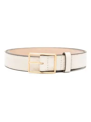 Tory Burch T Monogram Patent-leather Belt