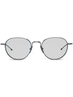Thom Browne Round-frame Sunglasses - Silver