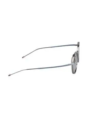 Thom Browne Round-frame Sunglasses - Silver