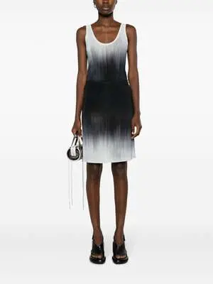 PETER DO Faded-effect Detachable-panel Dress