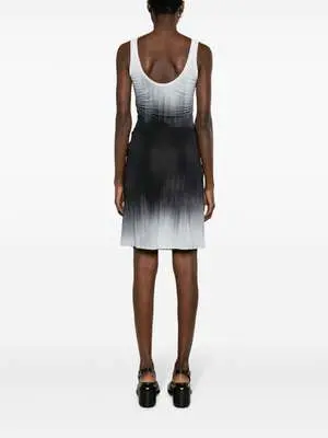 PETER DO Faded-effect Detachable-panel Dress
