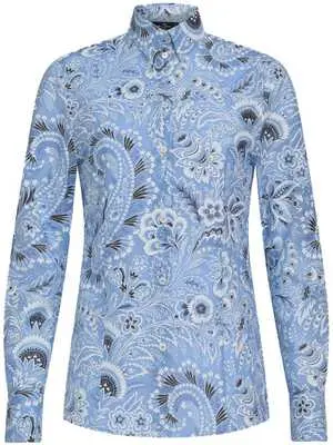 Etro Spread Collar Shirts For Women