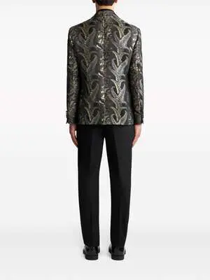 Etro Foliage-jacquard Peak-lapels Blazer