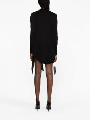 Saint Laurent High-neck Mini Dress
