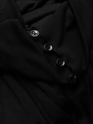 Saint Laurent High-neck Mini Dress