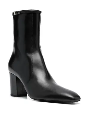 Saint Laurent Joelle 70mm Leather Boots