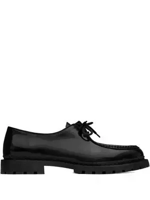 Saint Laurent Marbeuf Leather Derby Shoes