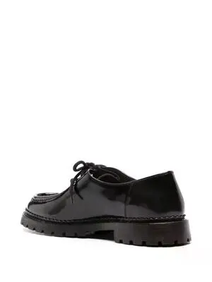 Saint Laurent Marbeuf Leather Derby Shoes