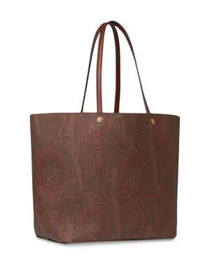 Etro Essential Maxi Tote Bag - Brown