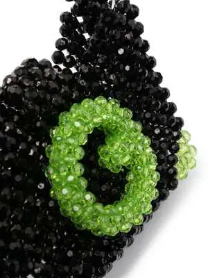 Germanier Bead-embellished Tote Bag - Black