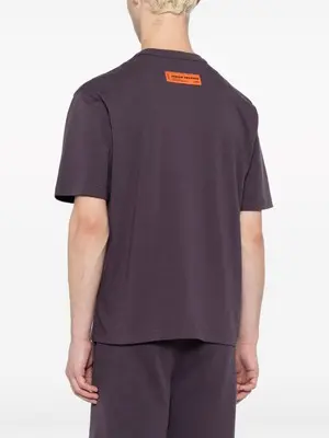 Heron Preston Censored Heron Cotton T-shirt - Purple