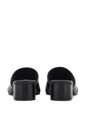 FERRAGAMO Vara 40mm Mules - Black