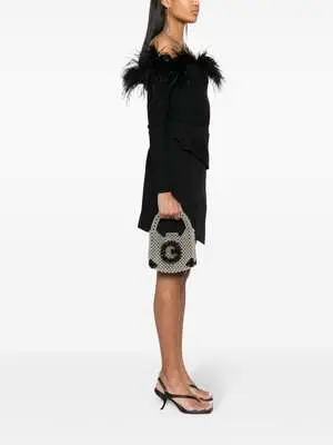 Germanier Bead-embellished Tote - Silver