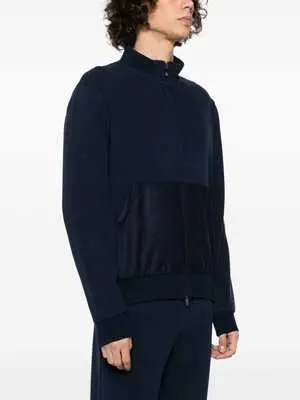 Corneliani Mock-neck Zip-up Sweatshirt