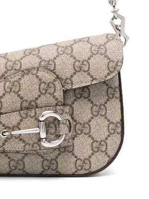 Gucci Mini Horsebit 1955 Shoulder Bag - Neutrals