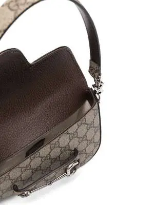 Gucci Mini Horsebit 1955 Shoulder Bag - Neutrals