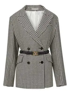 Veronica Beard Hutchinson Houndstooth Blazer