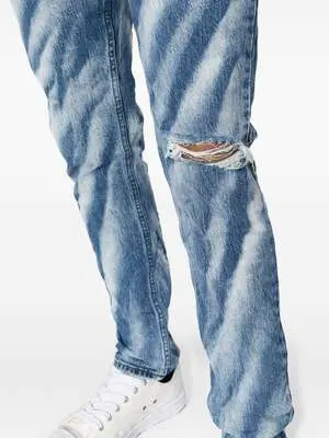Ksubi Chitch Kaos Bleached Jeans - Blue