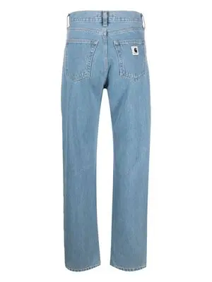 Carhartt Work In Progress Noxon High-rise Straight-leg Jeans - Blue
