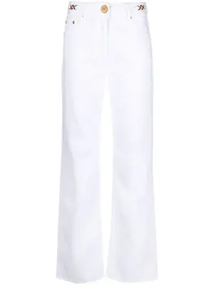 Versace Medusa '95 Straight-leg Jeans - White