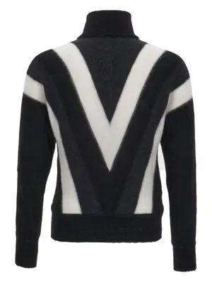 Saint Laurent Graphic-print Wool Jumper