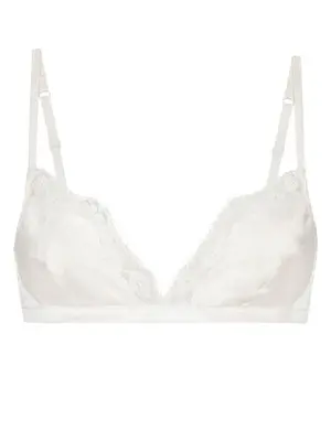 Dolce & Gabbana Lace-detail Bra - White