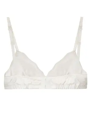 Dolce & Gabbana Lace-detail Bra - White