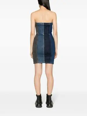 Moschino Layered Denim Dress