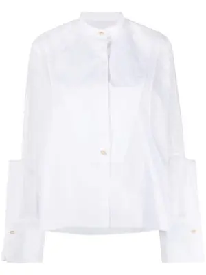 Jil Sander Mandarin Collar Shirts For Women