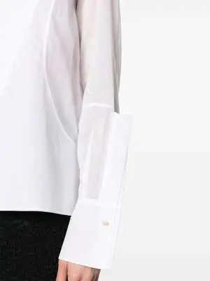 JIL SANDER Panelled Cotton Shirt