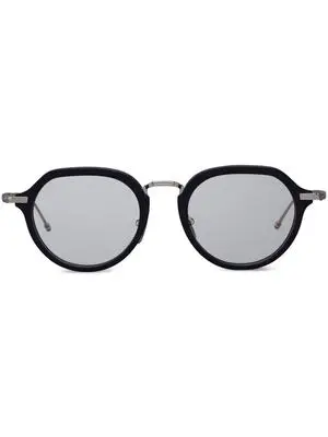 Thom Browne Round-frame Glasses - Blue