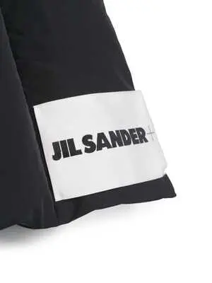 JIL SANDER Down Padded Scarf - Black