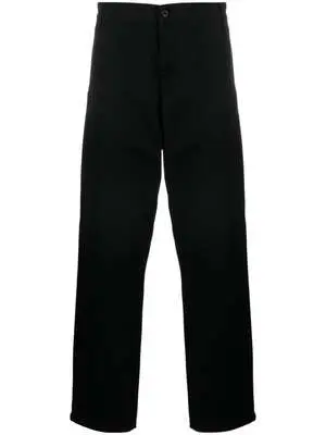 Carhartt Work In Progress Black Twill Trousers