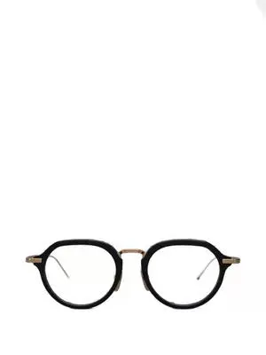 Thom Browne Round-frame Glasses - Black
