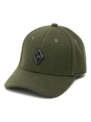 A-COLD-WALL* Logo-appliqué Felted Cap - Green