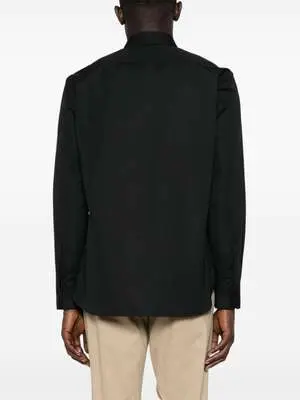 Saint Laurent Poplin Shirt - Black